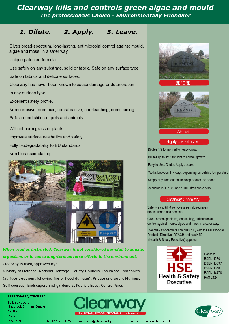 Clearway Byotech Ltd - Clearway